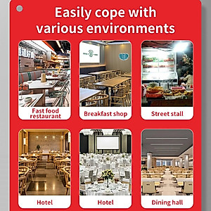 Koalalko Commercial Pasta Cooker with 4 Holes Noodle Cooking Machine Pasta Makers Boiler Cooker Machine Noodles Table with 4 Basket Noodle Dumpling Maker with Noodle Filter 110V US plug