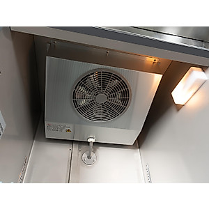 KoolMore RIR-1D-SS 29 in. One Door Commercial Reach-in Refrigerator, 23 cu. ft. ETL Listed in Stainless-Steel