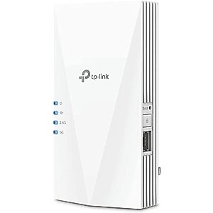 TP-Link AX1500 WiFi Extender Internet Booster(RE500X), WiFi 6 Range Extender Covers up to 1500 sq.ft and 25 Devices,Dual Band, AP Mode w/Gigabit Port, APP Setup, OneMesh Compatible