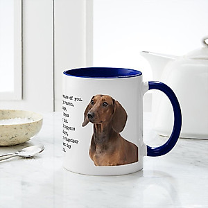 CafePress Dachshund Mugs Ceramic Coffee Mug, Tea Cup 11 oz