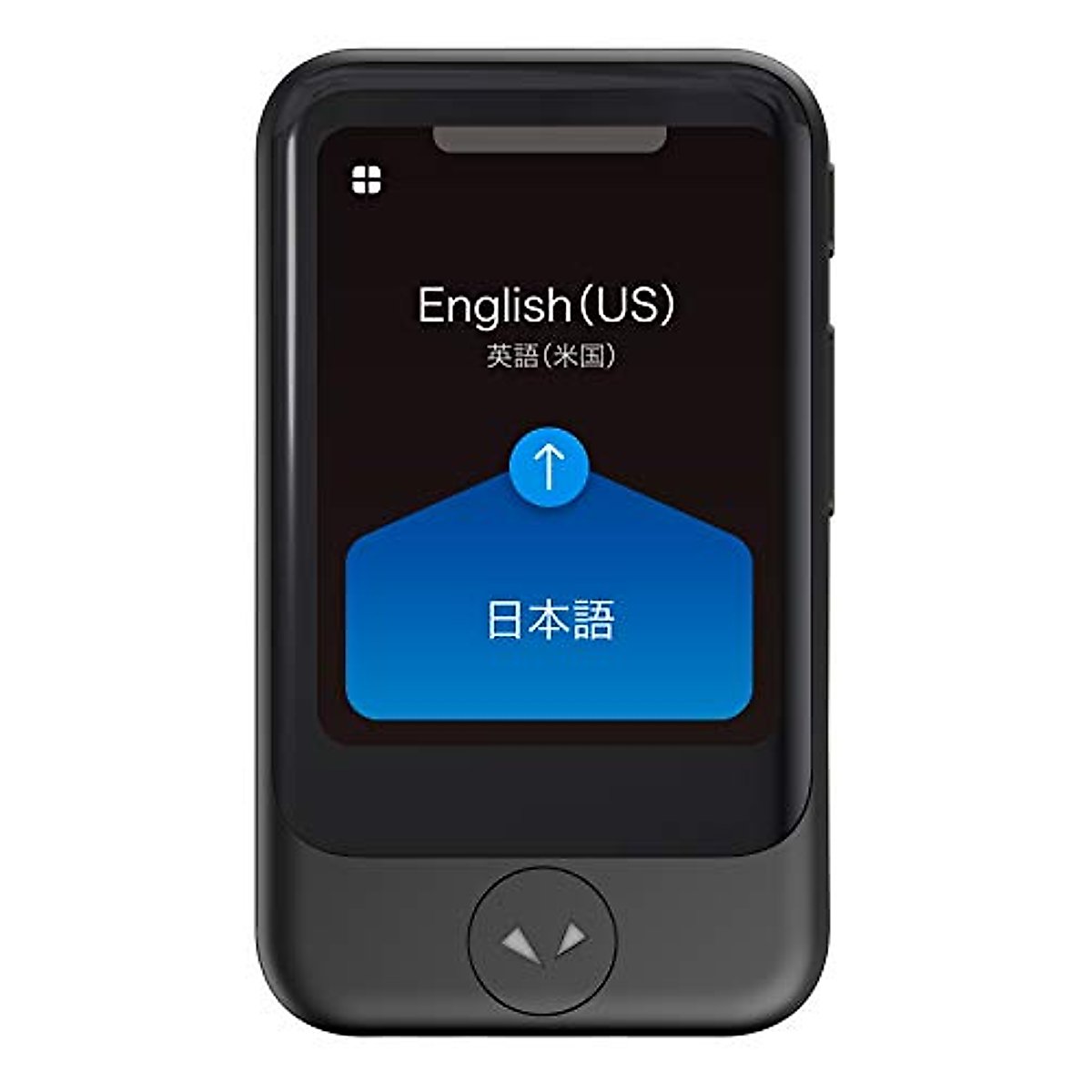 Pocketalk Model S Real Time Two-Way 82 Language Voice Translator with 2 Year Built-in Data and Text-to-Translate Camera & HIPAA Compliant/Black
