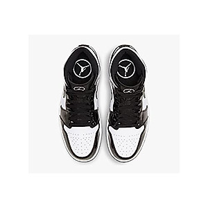 Nike Jordan 1 Mid All Star Carbon Fiber Black/White Men's DD1649-001 (Numeric_11)