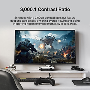 Pixio PX222 22" 75Hz FHD 1080p VA Gaming Monitor with VGA and HDMI Inputs