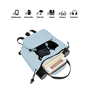 THE GYM PEOPLE Lightweight Mini Backpacks Womens Waterproof Travel Daypack Small Cute Crossbody Sling Bags