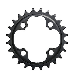 WEERAS 64mm BCD Bike Chainring 22T 24T Narrow Wide Single Bicycle Chainring for Road Bikes Mountain Bikes BMX MTB Bike