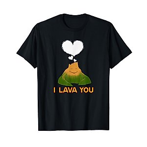 Funny Quote - I Lava You T-Shirt T-Shirt