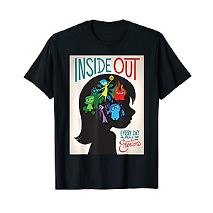 Disney PIXAR Inside Out Full of Emotions Poster T-Shirt