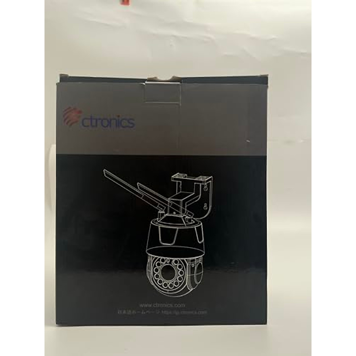 Ctronics 30X Optical Zoom 5MP Security Camera Outdoor WiFi 2.4/5GHZ, PTZ Camera Outdoor with Auto Scan/Track/Zoom, Human Detection, 492ft Night Vision, Sound Light Alarm, Two-Way Audio Metal/Cloud