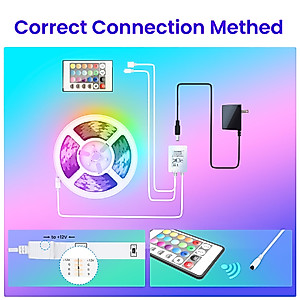 GUPUP 100 FT LED Strip Lights,Rope Lights,Bluetooth APP Control,Color Changing Light Strip,Lights sync with Music,para cuarto,LED Lights for Bedroom...