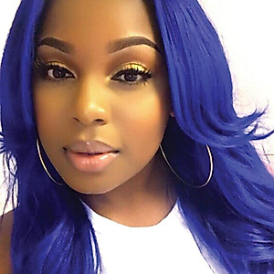 MANIC PANIC Rockabilly Blue Hair Dye - Classic High Voltage - Semi Permanent True Neutral Blue Hair Color - Vegan, PPD And Ammonia Free (4oz)