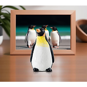 Penguin Baking Soda Holder For Fridge Ceramic Baking Soda Container For Fridge Cute Baking Soda Fridge Holder For Refrigerator Odor Eliminator, Fun Kitchen Gadgets, Baking-Soda Fridge Smell Remover