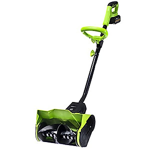Earthwise Power Tools by ALM 20-Volt 12-Inch Cordless Electric Snow Thrower