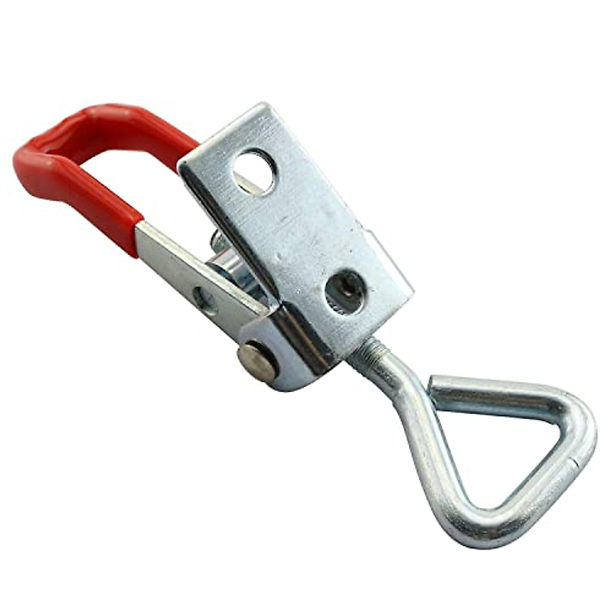 4PCS Latch Catch Cabinet Boxes Handle Toggle Lock Clamp Hasp Silver 4001