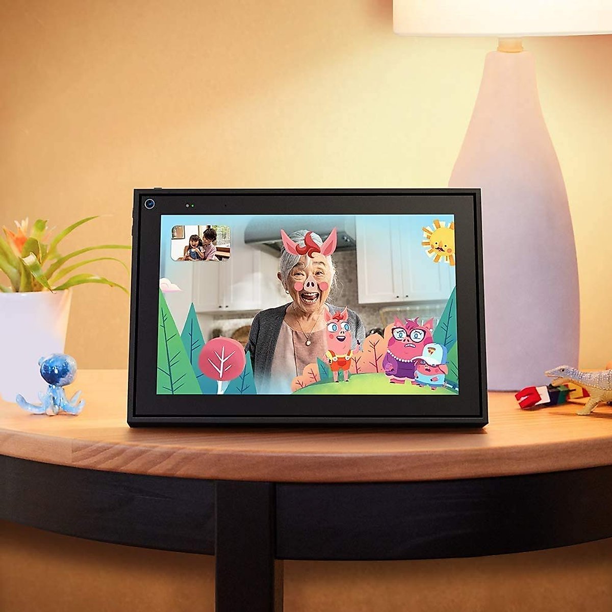 Facebook Portal Holiday Bundle, Digital Picture Frame, Smart Video Calling 10 Inch Touch Screen Display with Alexa, Black+ NexiGo Wireless Mouse Bundle