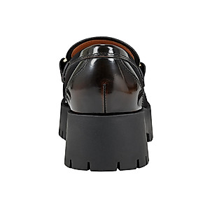 Marc Fisher LTD Women's Wilmer Loafer, Brown 200, 8