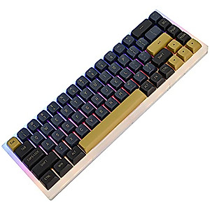 Fogruaden PBT Blue Samurai Keycaps, 163 Keycap Set Double Shot Keycaps, CSA Profile, Custom Keycaps for Cherry Gateron MX Switches Mechanical Keyboard