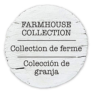 Position & Lock Tall & Wide Baby Gate, Pressure-Mounted, Farmhouse Collection