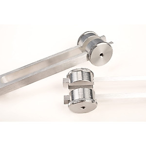 Low Om 68.05 hz Weighted Tuning Fork for Healing by Omnivos Earth Frequency for Relaxation, Meditation and Reducing Stress, Made in the USA