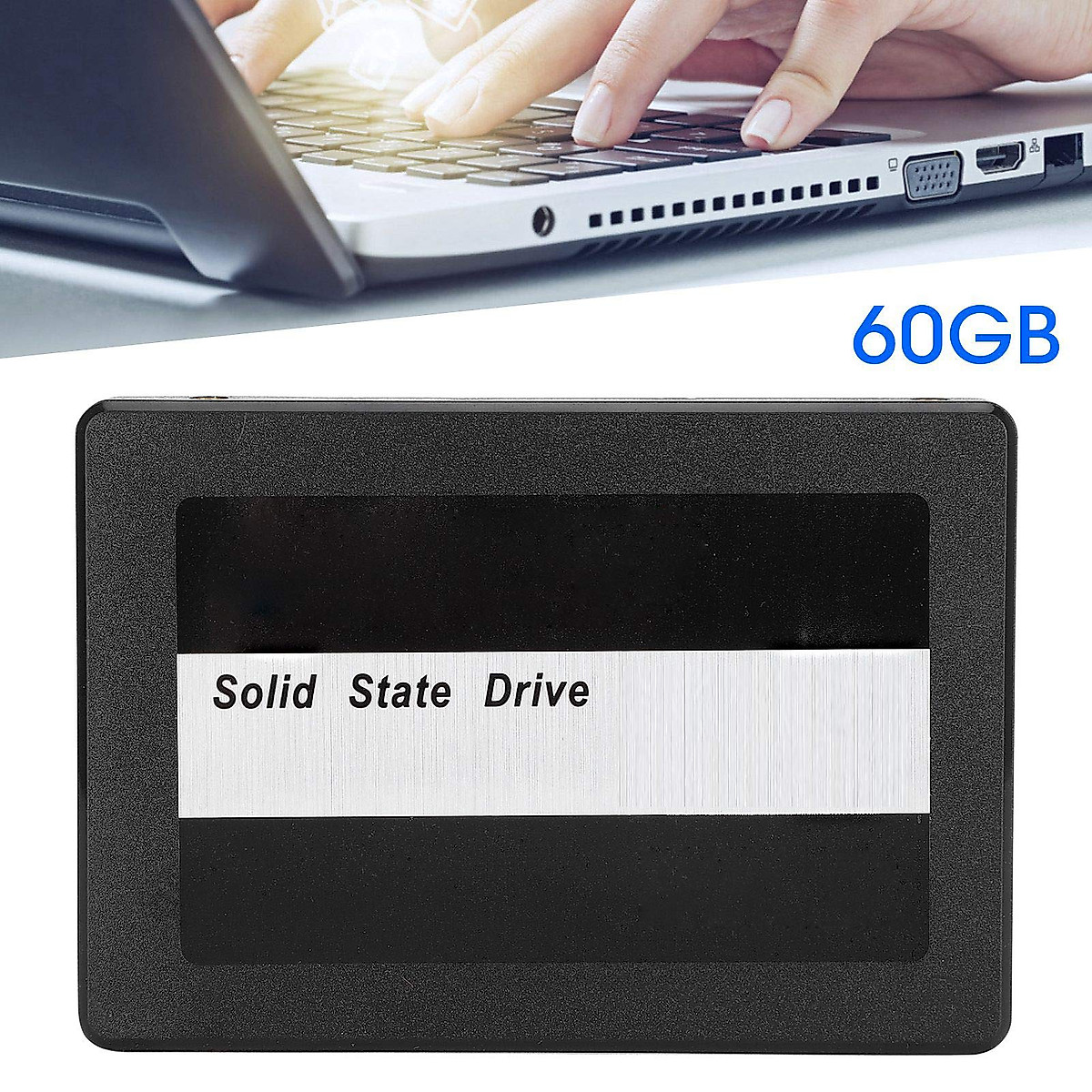 Estink Built-in Solid State Drive,SSD Computer Hard Drive,No Need to Drive,Portable and Practical,Compatible with Laptop/Desktop/MacBook,8GB/60GB/120GB/240GB/480GB/1TB (120G)
