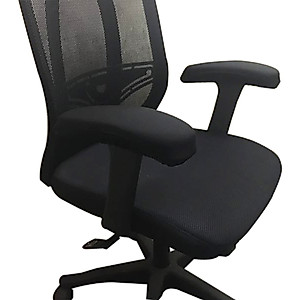 Loghot Set of 2 Office Chair Armrest Pads for Chair Armrest Slipcovers/Covers Maximum Relieves Elbow Discomfort Black