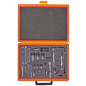 Corning Borosilicate Glass Non Sterile Deluxe Microchemistry Kit Components with 7/10 to 4/10 Standard Taper Joints, 343mm L x 256mm W x 63mm H