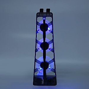 Dobe for PS5 Cooling Fan Efficient Game Console Cooler for PS5 Disc and Digital Edition Ultra HD Console Cooling System for PS5