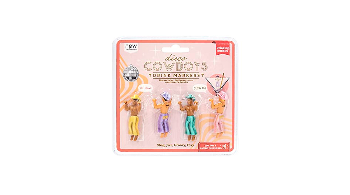 NPW Disco Cowboys Drink Markers - Party with Style