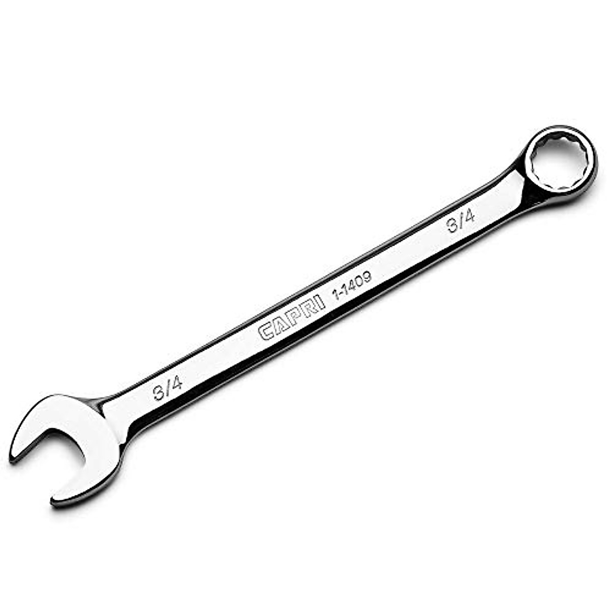 Capri Tools 3/4-inch Combination Wrench, 12 Point, SAE, Chrome (1-1409)