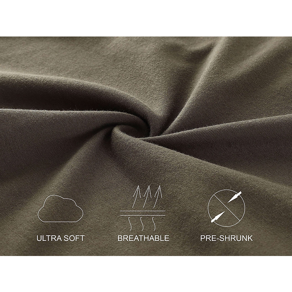 KNQR Mens Casual Basic Soft Tagless 3/4 Sleeve Active Sports Running Hiking Baseball Tee Shirts Black/Flame Red M