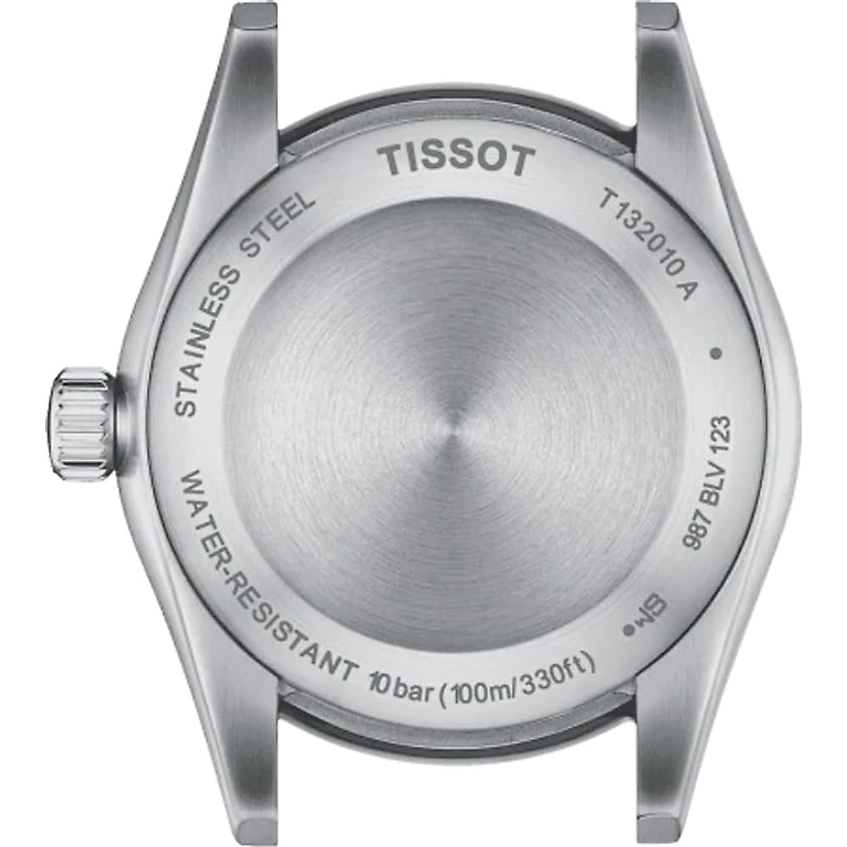 Tissot womens T-My Lady Stainless Steel Dress Watch Grey T1320101103100