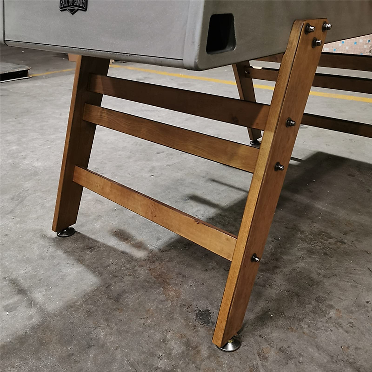 SOENDRK Football Soccer Table,Competition Sized Football Indoor Recreational for Arcade Game Room Metal 55" for Kids and Adults