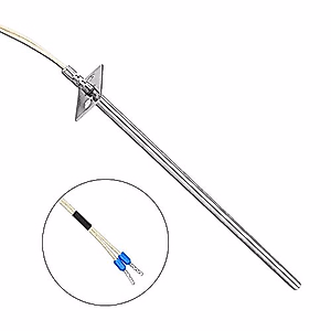 QuliMetal RTD Temperature Probe Sensor Grill Replacement Parts for Traeger Digital Thermostat, Replace for Traeger 7" RTD Temperature Sensor
