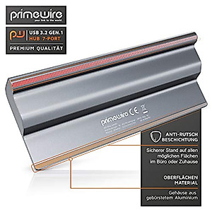 USB 3.0 Hub, Tendak 8 Ports Powered USB Hub Splitterwith Individual On/Off Switches and 5V/4A Power Adapter for PC Laptop HDD Disk Mac Pro/Mini