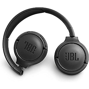 JBL Tune 500BT - On-Ear Wireless Bluetooth Headphones, Includes LED Flashlight Key Chain Bonus (Black)