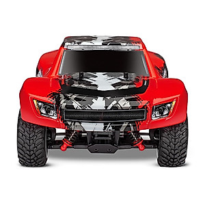 Traxxas 76064-5-REDX LaTrax Desert Prerunner Truck 1/18 Scale 4WD AC Wall Charge