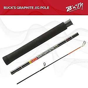 B'n'M 2 Piece Bucks Graphite Jig Pole (11-Feet)