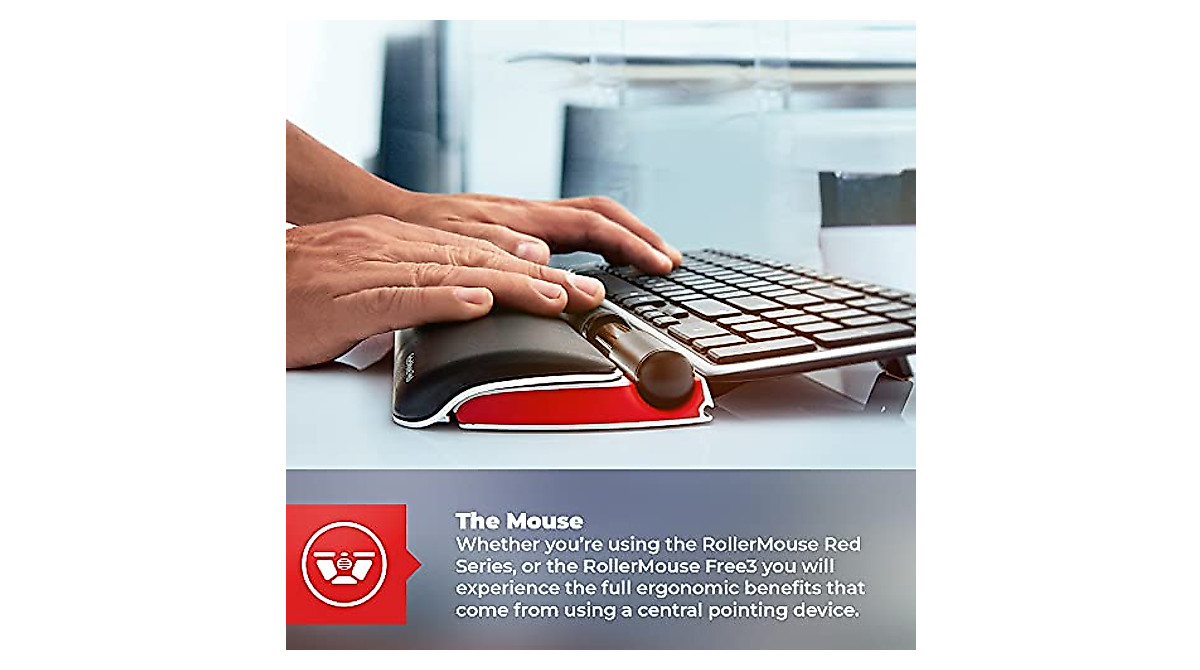 Ergonomic Workstation: RollerMouse Red & Balance Keyboard