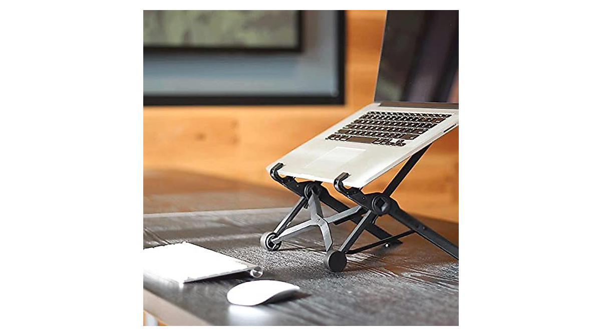SJYDQ Portable Adjustable Laptop Stand for Ergonomic Comfort