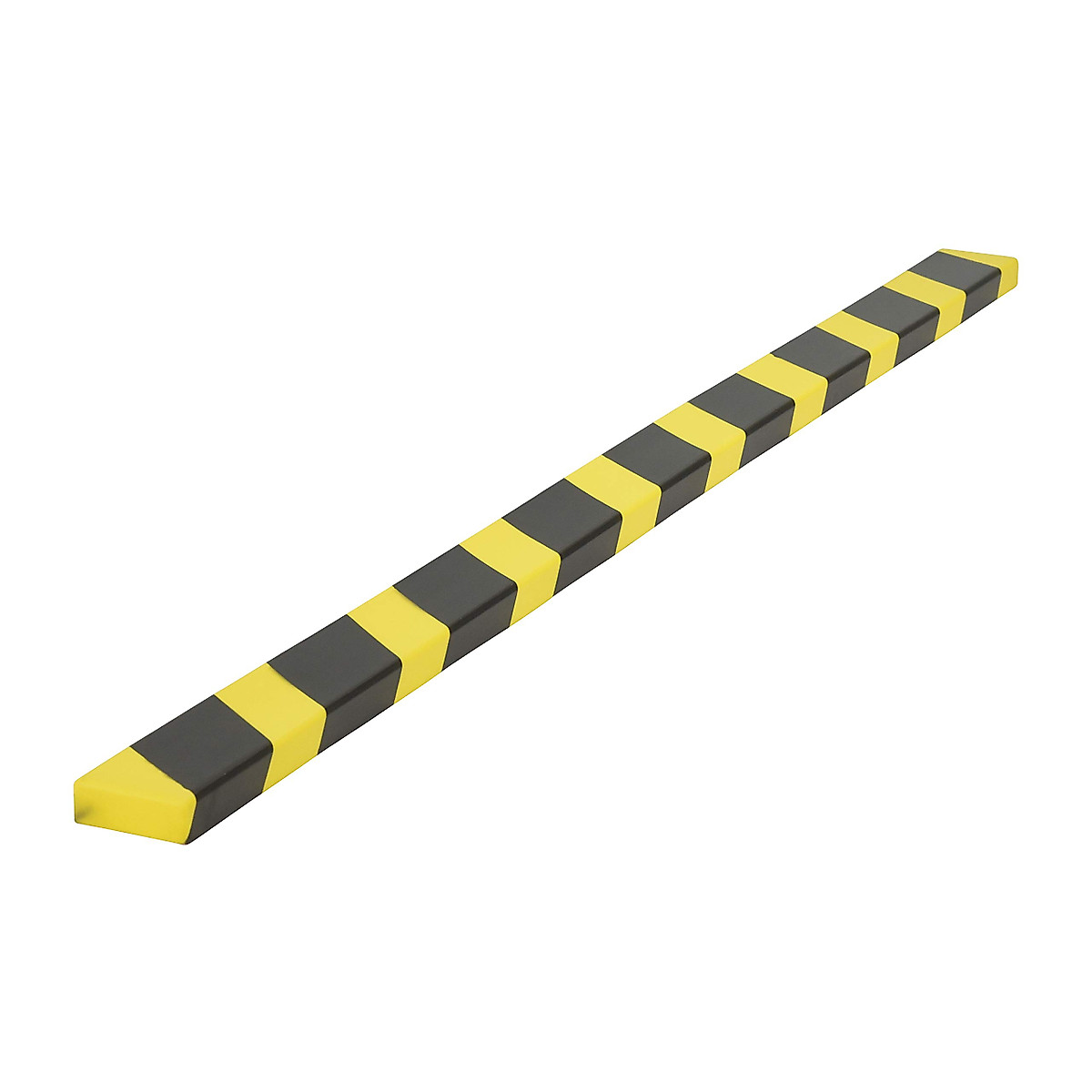 Vestil FEG-B Polyurethane Foam Edge Guard 40 In. Length x 13/16 In. Height Black / Yellow