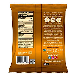 Drizzilicious - 0.74 oz 10 Pack Mini Rice Cake (Birthday Cake)