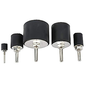 BTSHUB 25 PCS Sanding Drum Kit - Including 20 Sanding Bands, 5 Mandrels, Fits Any Drill,for Rotary Tools, Die Grinder, Power Drills, Carpenters, Woodworking, Paint, Sanding Surfaces and Finishing Jobs