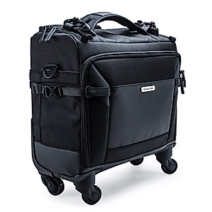 Vanguard VEO Select 42T Roller Case/Trolley Bag for Pro DSLR/Mirrorless Cameras - Black
