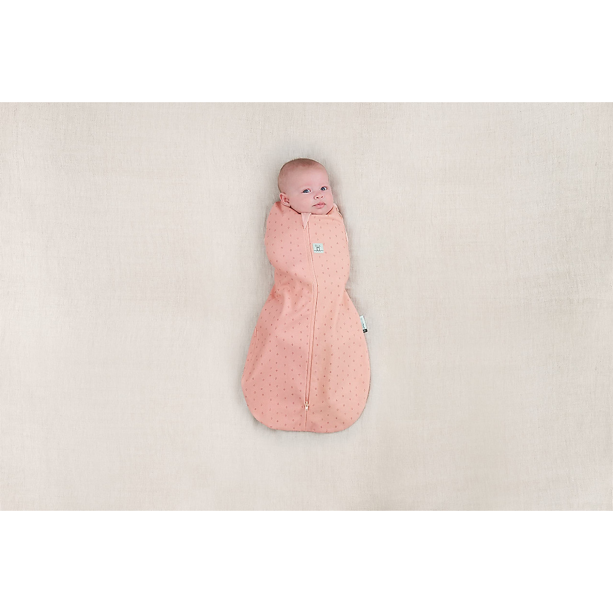 ergoPouch 0.2 TOG Cocoon Baby Sleep Sack 3-6 Months, Swaddle Sleeping Bag, Temperature Control Wearable Blanket (Berries)