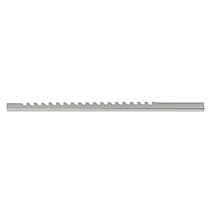 Accusize Industrial Tools 1/8 inch, Style A High Speed Steel Keyway Broach, 5000-0006