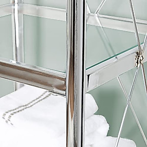 Linon Shelf, Chrome
