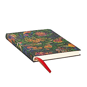 Paperblanks 12-Month Flexi Planners 2023 Jungle Song | Horizontal | Midi (125 × 175 mm)