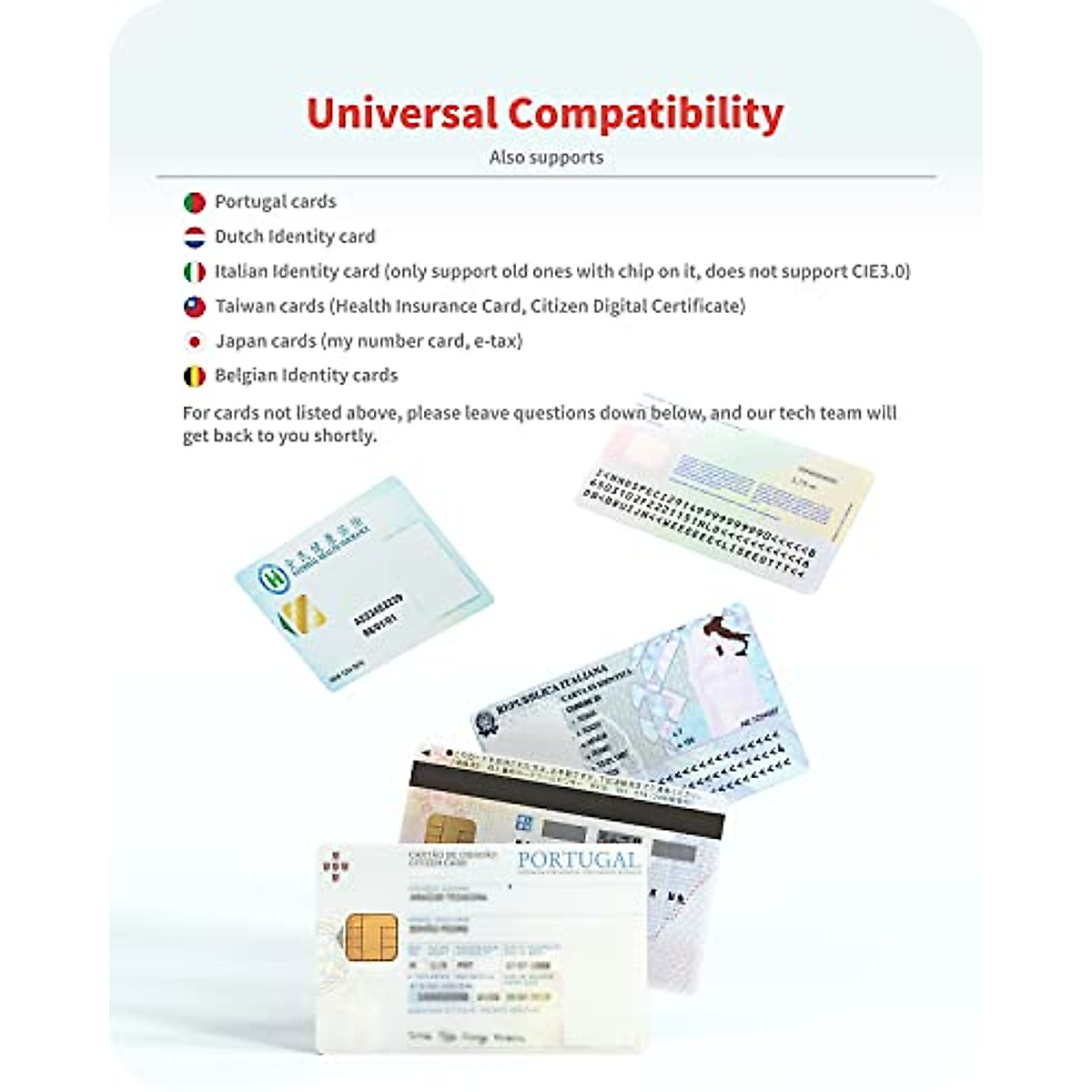 CAC Card Reader with LED Indicator, DOD Military Common Access, (5 feet Long Cable). Universal Compatibility, Compact PIV Smart Card Reader Compatible with Windows, Mac OS– Black AKERU [EAL-20]