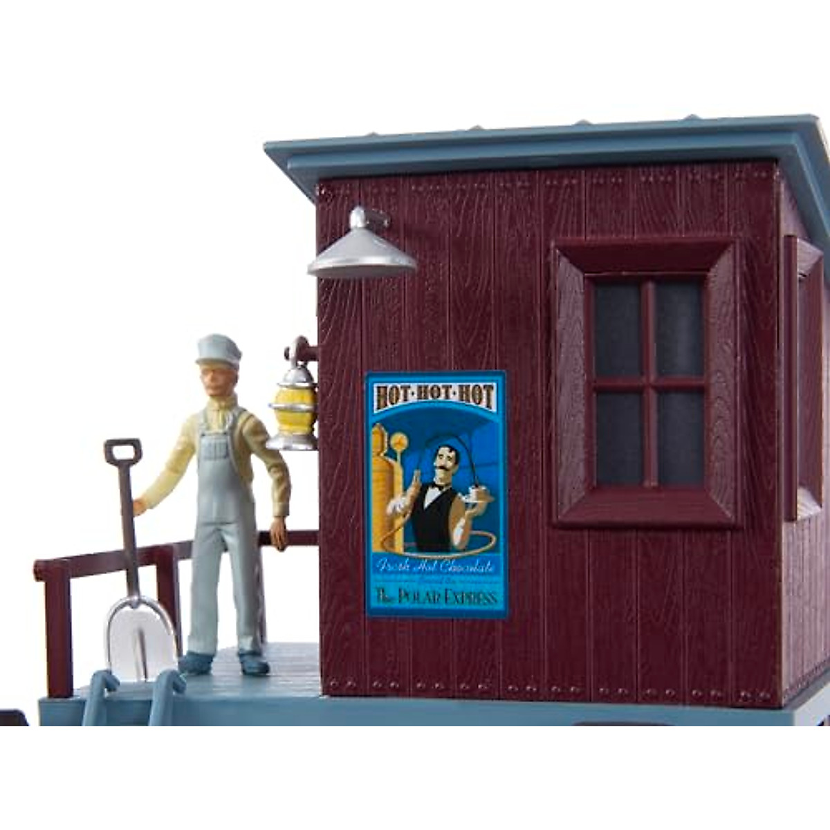Lionel The Polar Express, Electric O Gauge Model Train Accessories, Barrel Shed (Non-Illuminated, Plastic Barrels, GL)