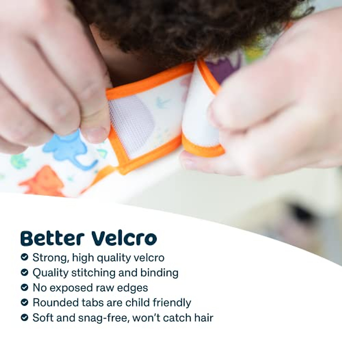 Tiny Twinkle Mess Proof Baby Bib, Cute Full Sleeve Bib Outfit, Waterproof Bibs for Toddlers, Machine Washable, Tug Proof Closure, Baby Smock for Eating, Long Sleeved (Pink Palm, Large 2-4 Years)