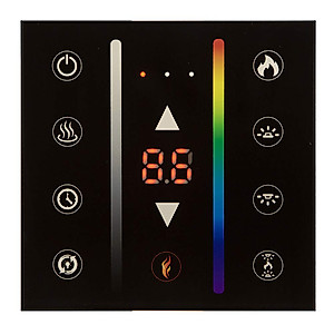 Modern Flames Wireless Thermostat & Full Wall Control for Landscape Series MultiView & Landscape Series Pro Slim Electric Fireplaces (TH-WTC/LP)